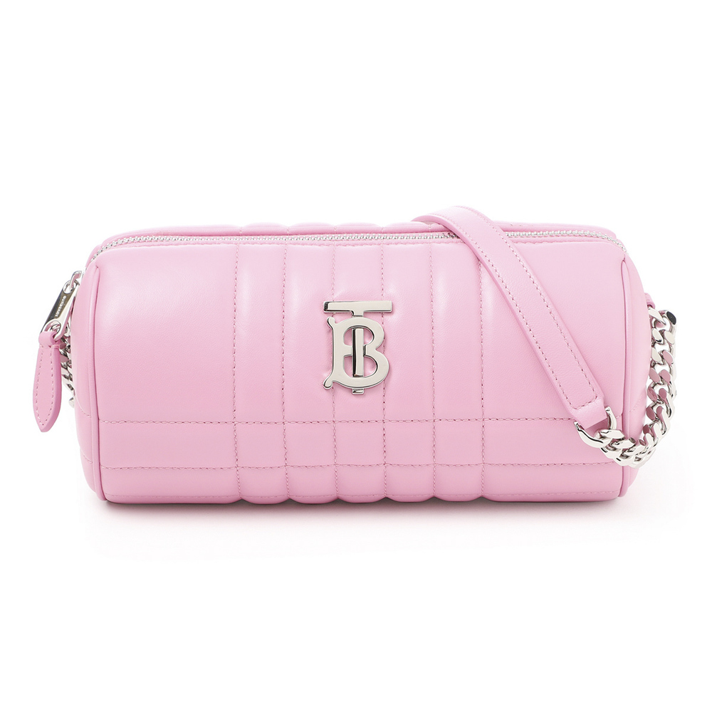 Burberry Shoulder Bag Barrel Bag Pink - Gem